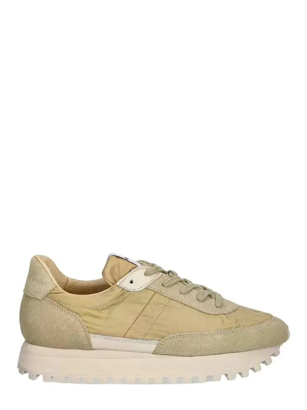 Novesta Marathon Suede-panelled Sneakers - Neutrals