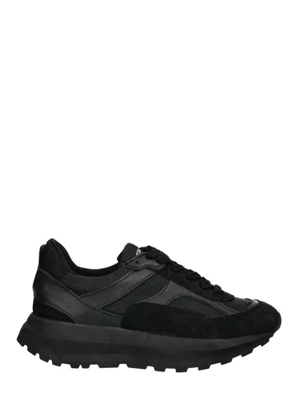 Novesta Flux Panelled Chunky-sole Sneakers - Black