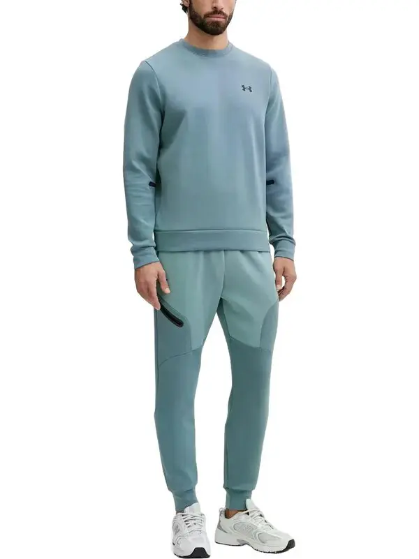 Under Armour Ua Unstoppable Logo-detail Sweatshirt - Blue