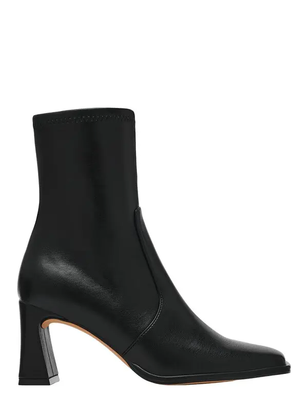 Steve Madden Haelyn Block Heel Booties - Black
