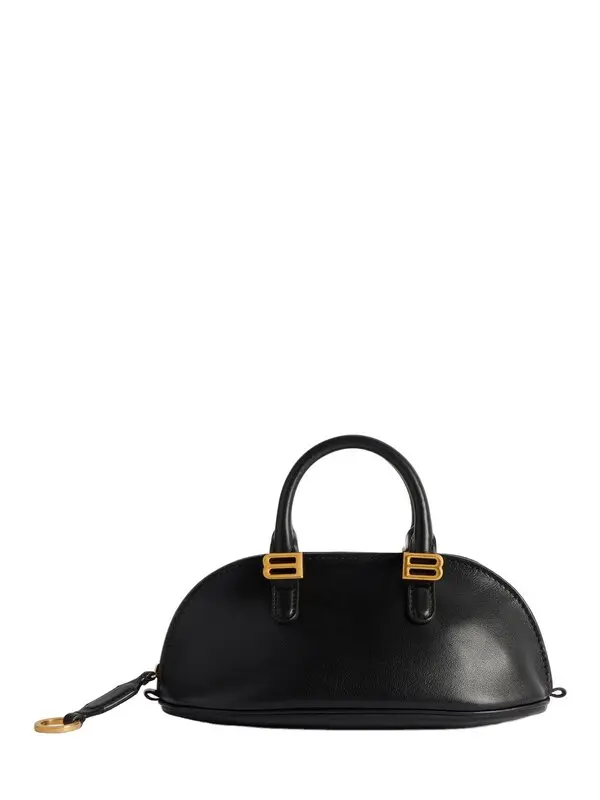 Balenciaga Bolero Bowling Bag Nano - Black