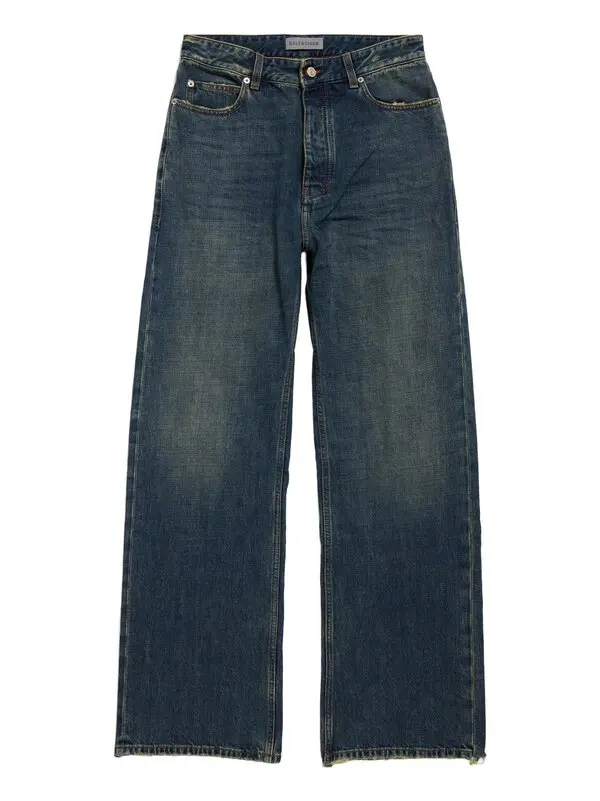 Balenciaga Regular Fit Jeans - Blue