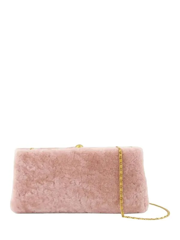 BY MALENE BIRGER Clutch Bag Shearling "ellon - Pink