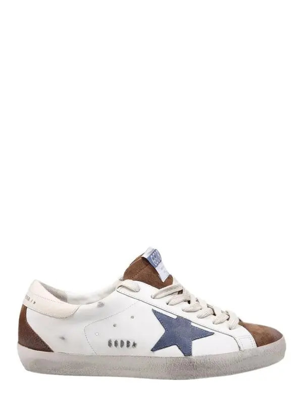 GOLDEN GOOSE Trainers Leather And Suede "super-star - White