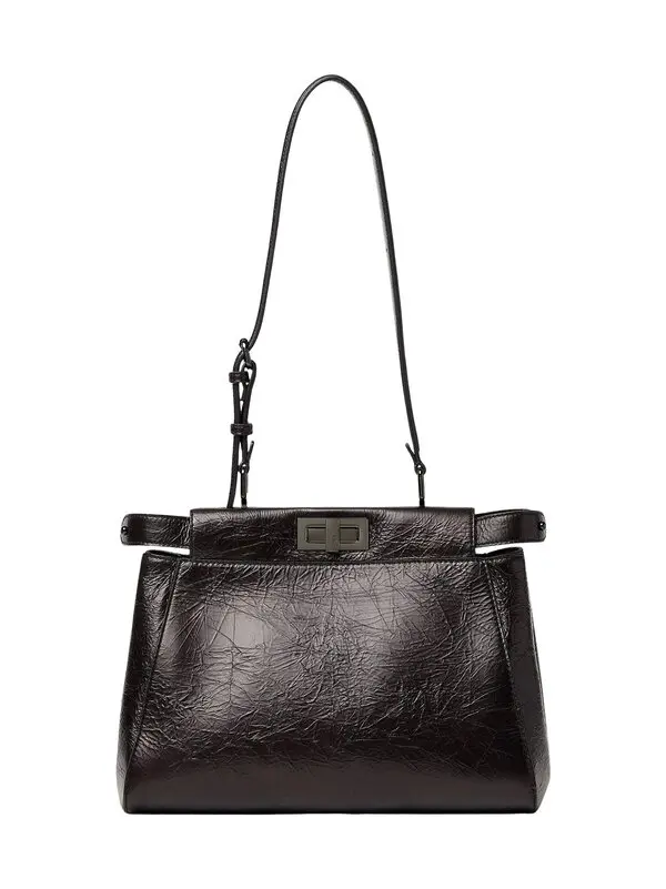 Fendi Shoulder Bag My Peekaboo S - Black