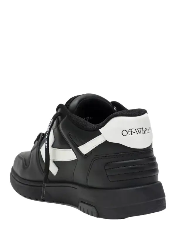 Off-White Out Of Office Leather Sneakers - Black