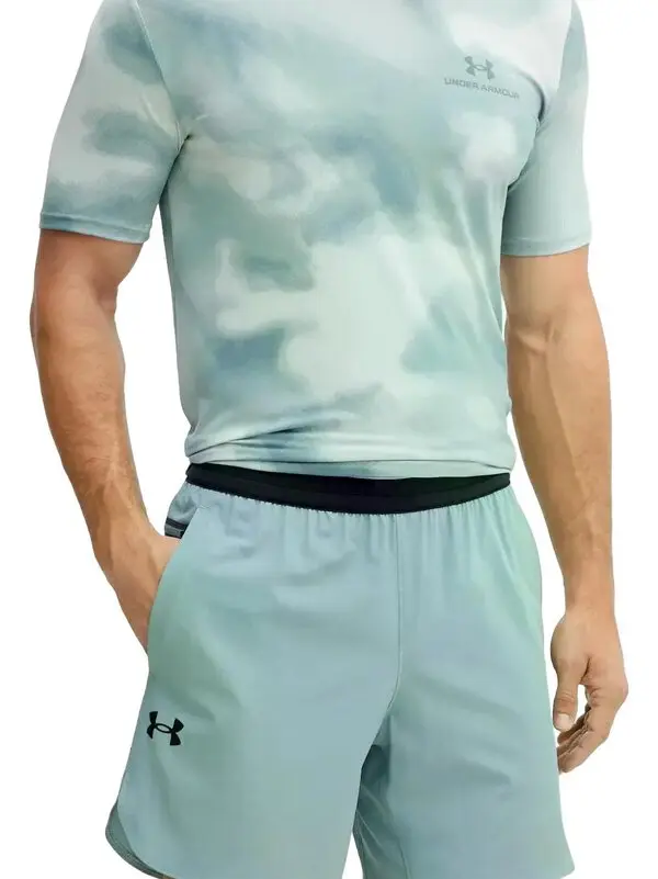 Under Armour Logo-detail Shorts - Blue