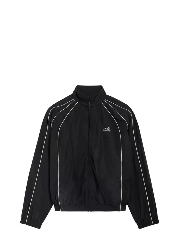 Balenciaga Bodies Piped Track Jacket - Black
