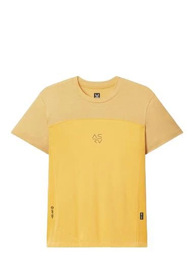 ASRV Aerosilver Upf50 Run Tee - Amber