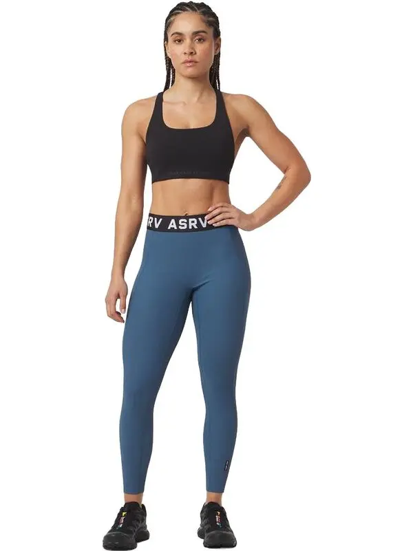 ASRV Lycra Ribbed Legging - Storm