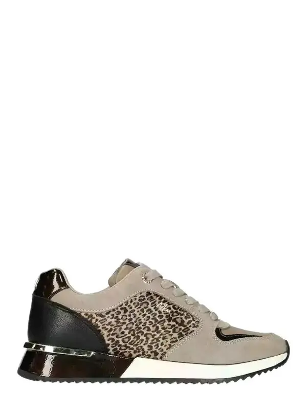 MEXX Fleur Ellen Leopard-print Panelled Sneakers - Neutrals