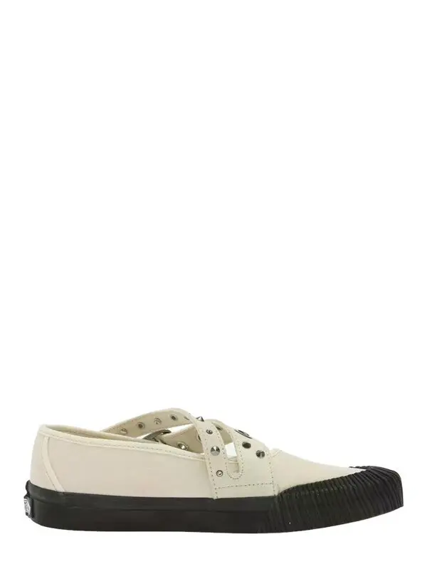 VANS Mary Jane Studded Buckled Sneakers - Neutrals