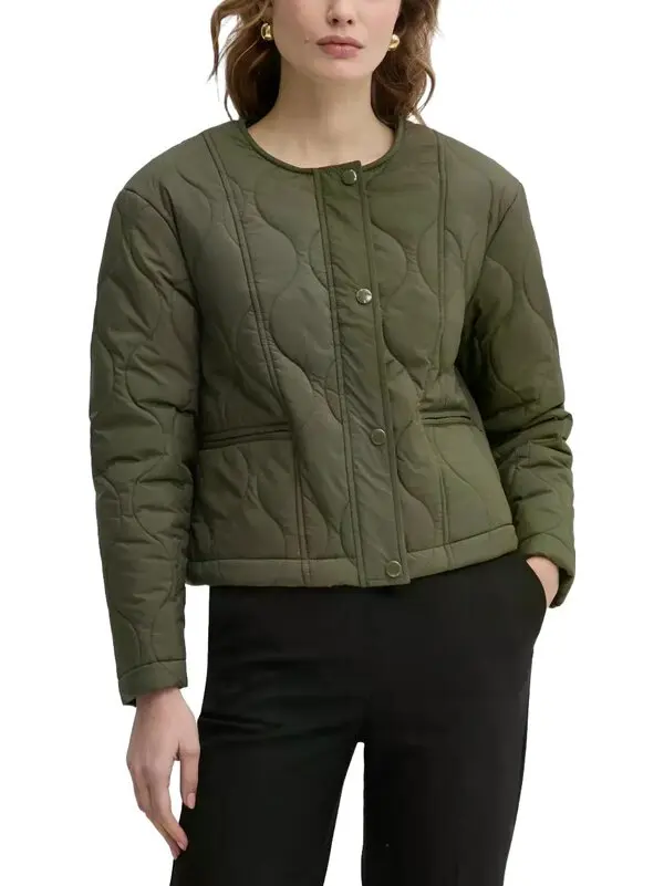 MORGAN Quilted Jacket - Green