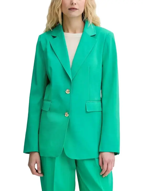 MORGAN Single-breasted Blazer - Green