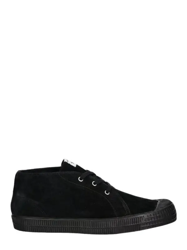 Novesta Ng Lone Star Lace-up Suede Sneakers - Black