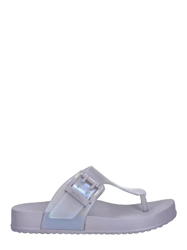 Melissa Buckle-detail Thong Flip-flops - Blue