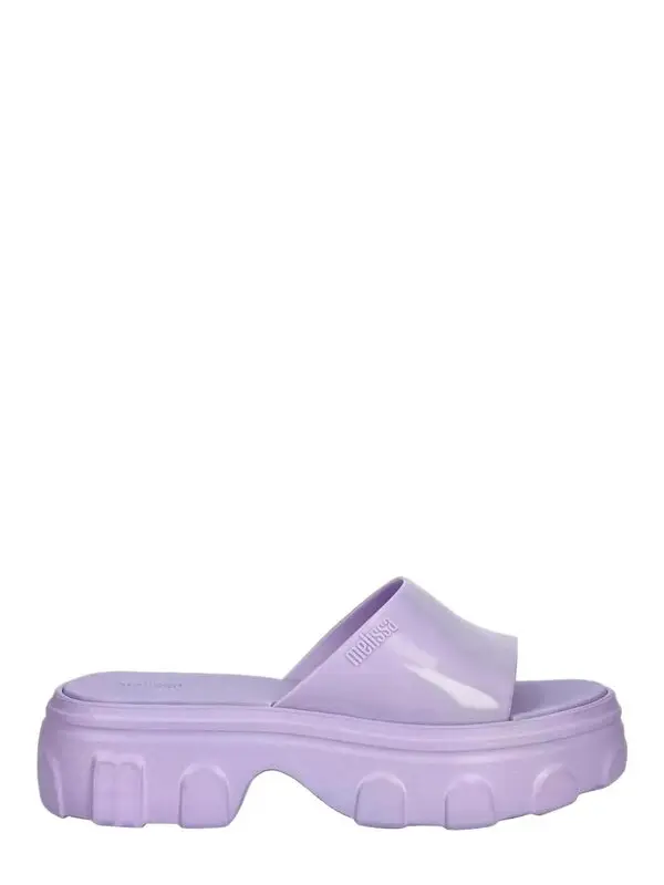 Melissa Ella Chunky-sole Slides - Purple
