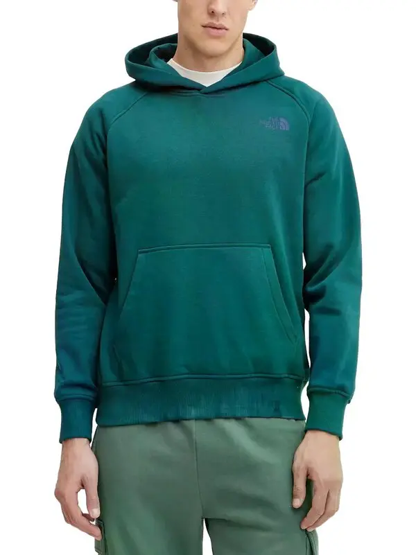 The North Face Raglan-sleeve Logo-print Hoodie - Green