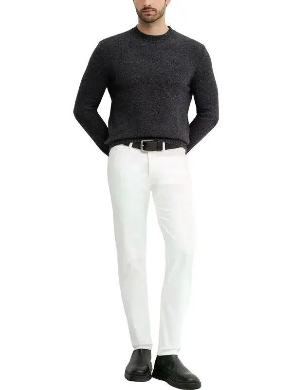 Sisley Crew-neck Sweater - Grey