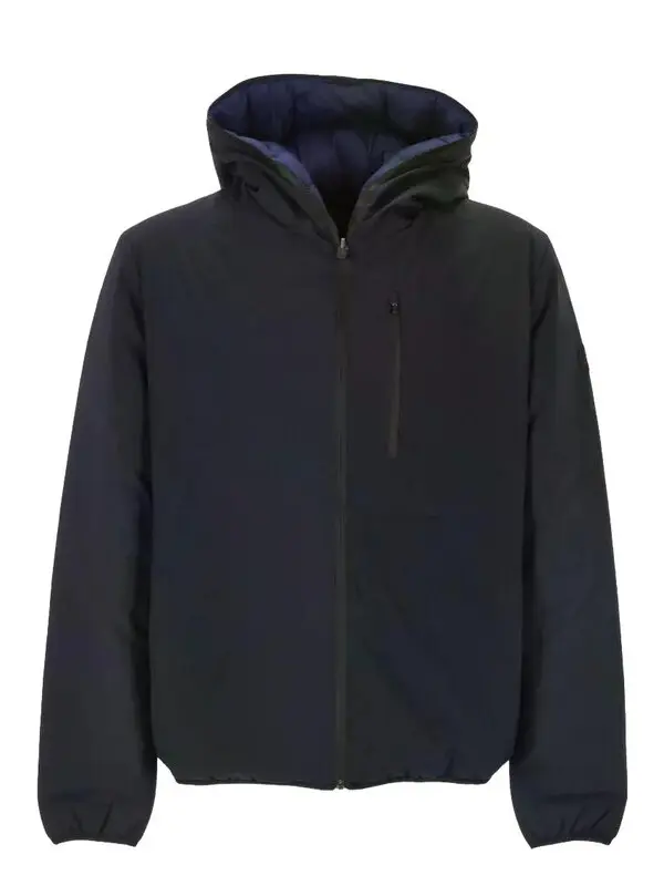 SAVE THE DUCK Ezra Reversible Hooded Zip-up Padded Jacket - Blue
