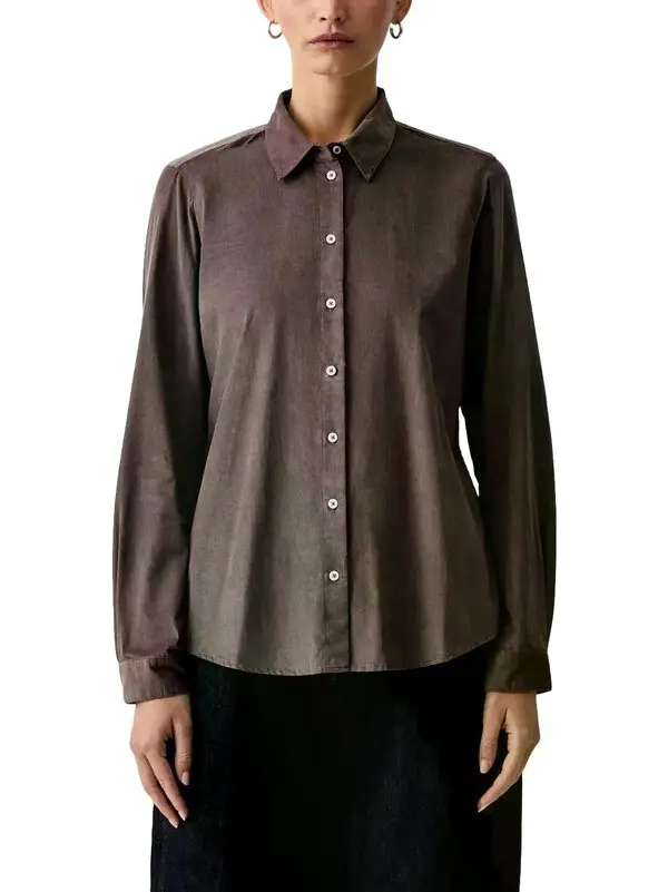 Marc O'polo Corduroy Long-sleeve Shirt - Brown
