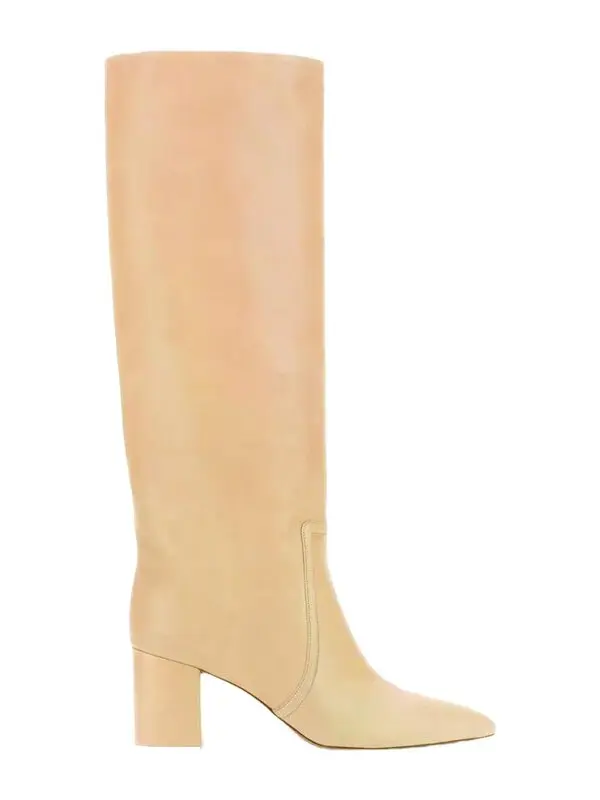 Paris Texas Pointed-toe Knee-high Boots - Neutrals