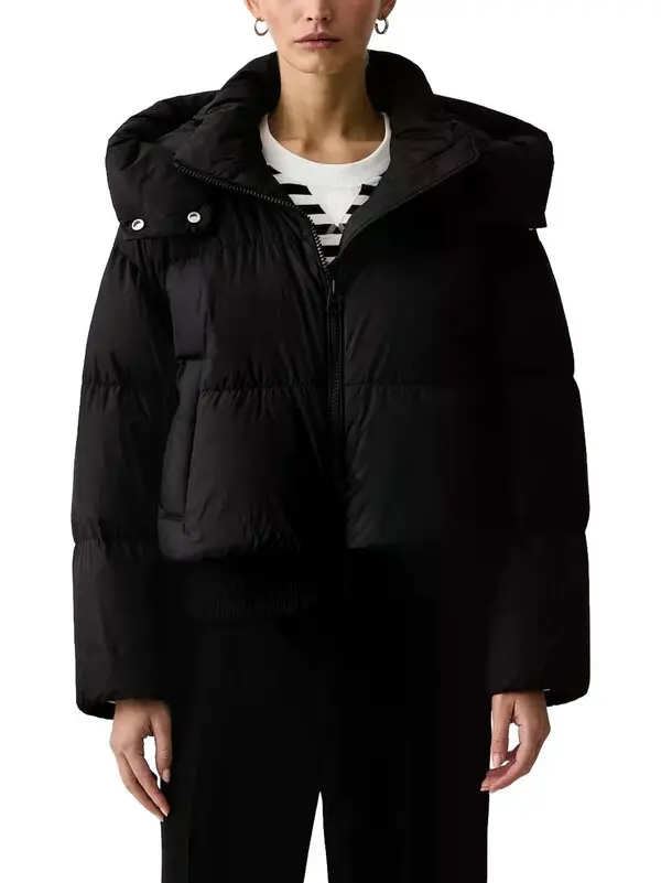 Marc O'polo Quilted Hooded Jacket - Black
