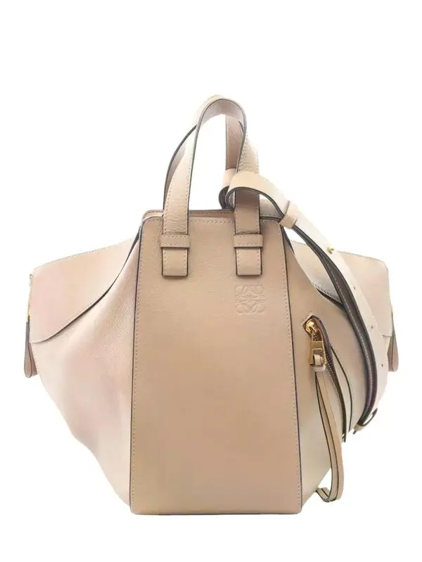 Loewe 2010s Hammock Leather Tote Bag - Neutrals