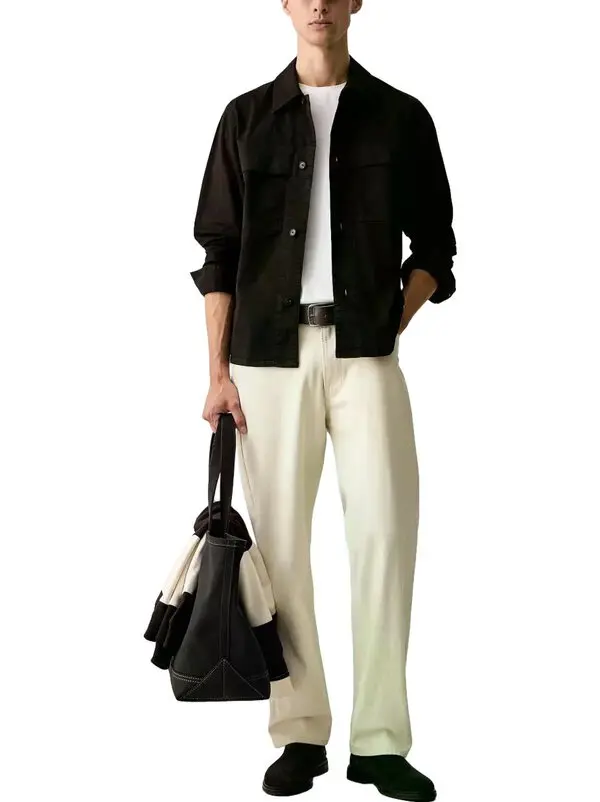 Marc O'polo Flap-pocket Shirt Jacket - Black