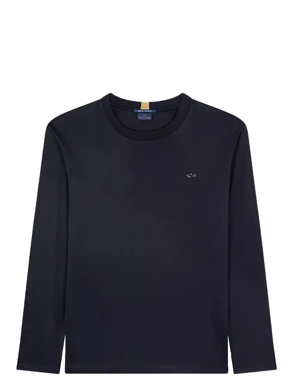 Paul & Shark Logo-embroidered Sweater - Blue
