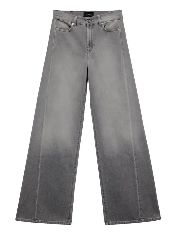 7 For All Mankind Lotta Tailorless Jeans - Grey