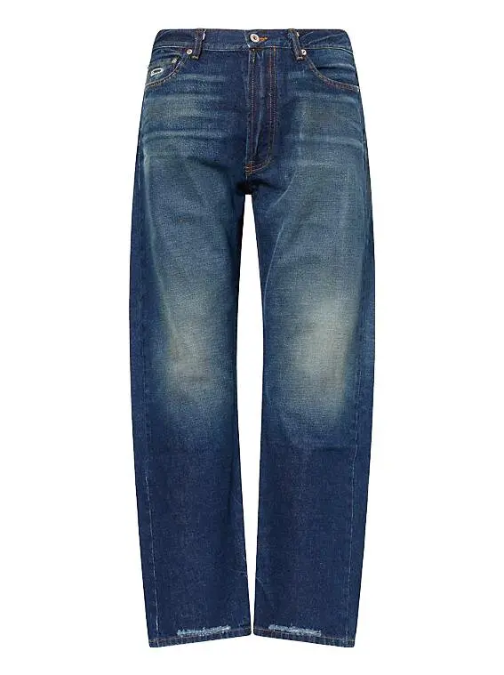 GALLERY DEPT. Marley Relaxed-fit Denim Jeans - Medium Washed Indigo
