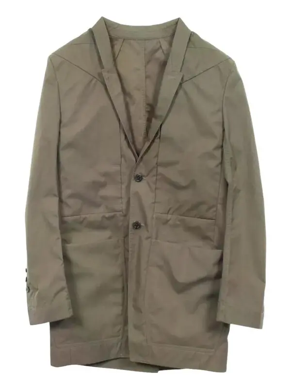 Rick Owens 2010s Lido Single-breasted Jacket - Neutrals