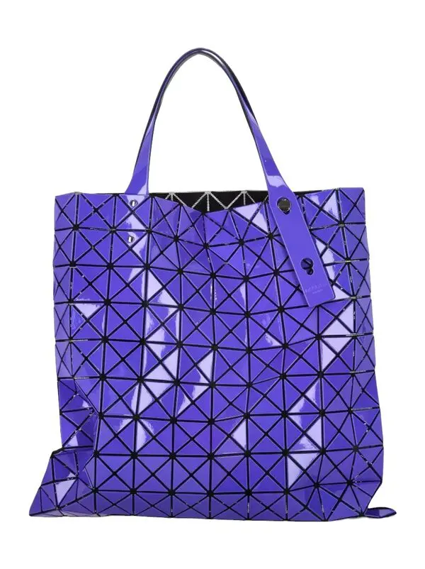 Issey Miyake Prism Gloss Geometric-panel Tote Bag - Blue