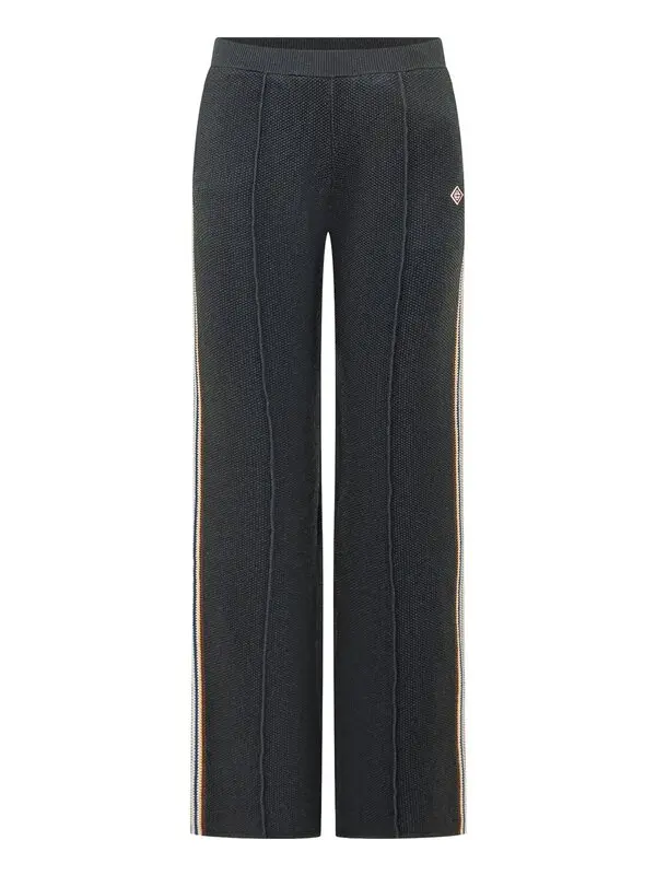 Casablanca Cafe Stripe Trouser - Blend Navy