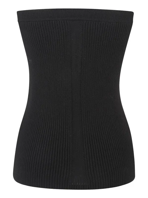 Rick Owens Elegant Mini Tube Top - Black
