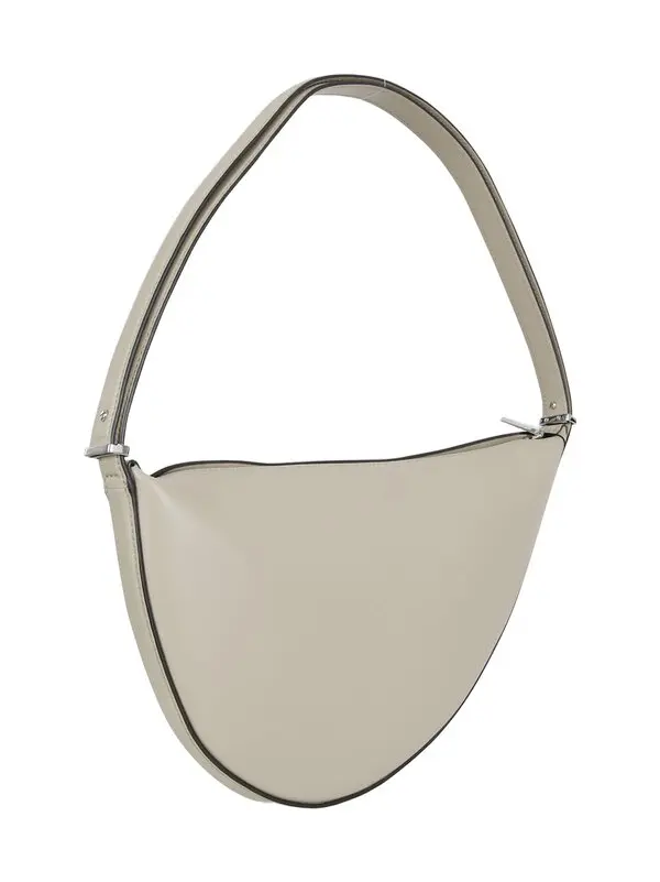 TOTEME Sleek Leather Sling Bag - Fawn