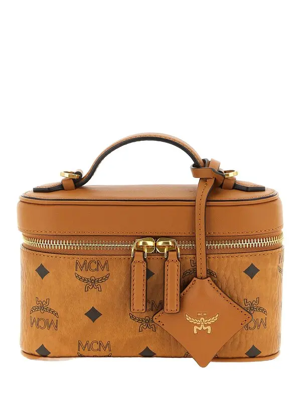 Mcm Aren Vanity Case' Handbag - Brown