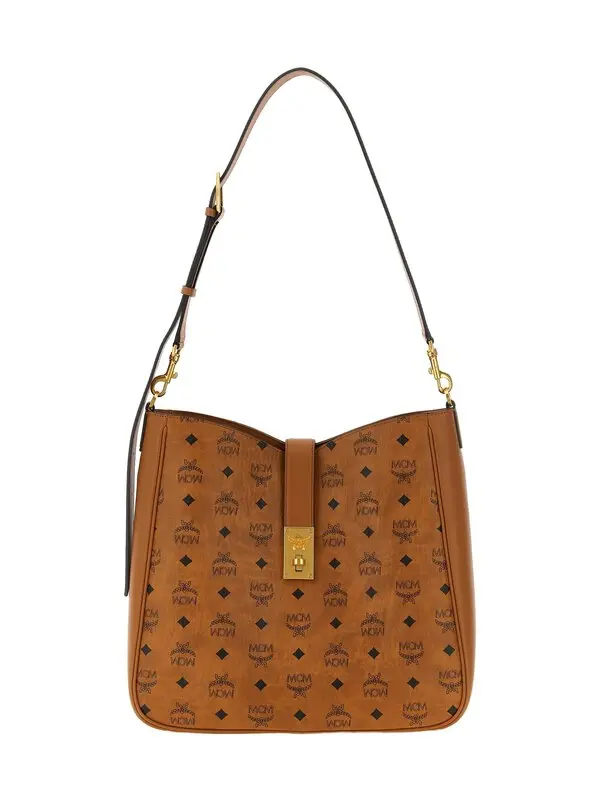 Mcm Tracy' Large Shoulder Bag - Brown