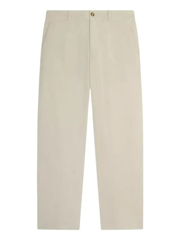 BALLANTYNE Corduroy Wide-leg Trousers - Neutrals