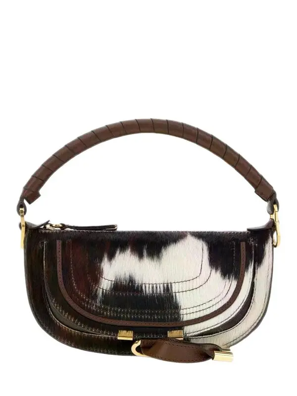 Chloé Mini Marcie Shoulder Bag - Brown