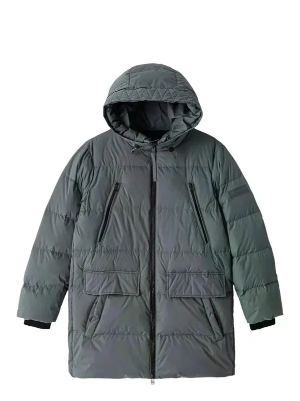 Marc O'polo Hooded Padded Coat - Grey
