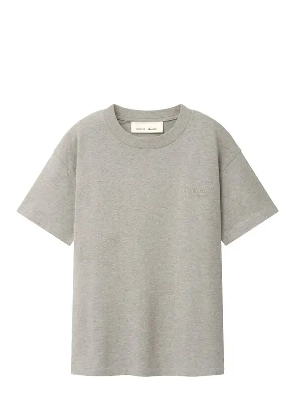 Fear Of God Classic Short Sleeve Tee 'warm Heather - Grey