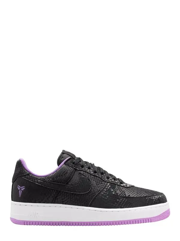 Nike Kobe Bryant X Air Force 1 Low Purple Stardust - Black