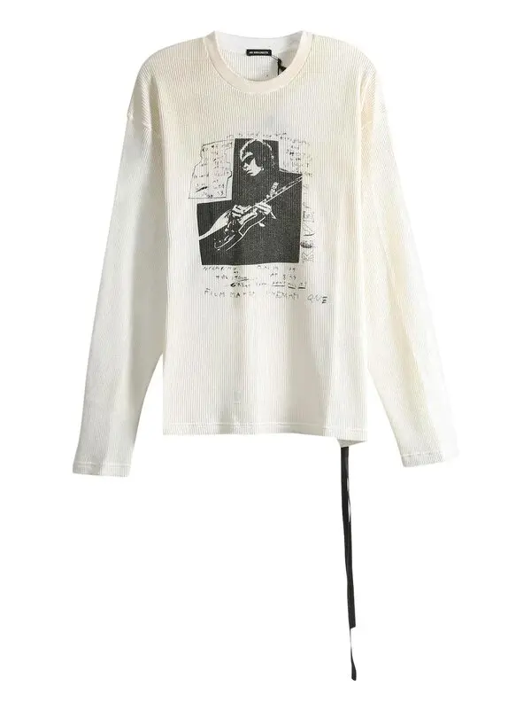 ANN DEMEULEMEESTER Emil Relax Fit Boxy T-shirt 'chalk - Tan