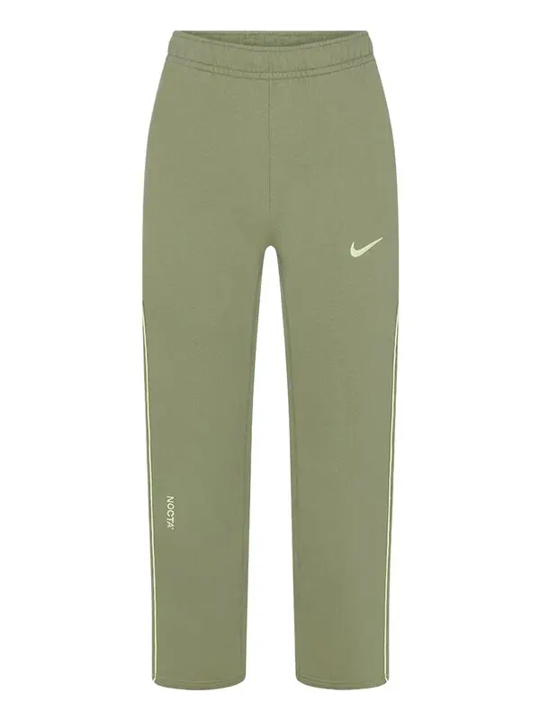 Nike X Nocta Nocta Fleece Cs Open Hem Sweatpant 'oil - Green