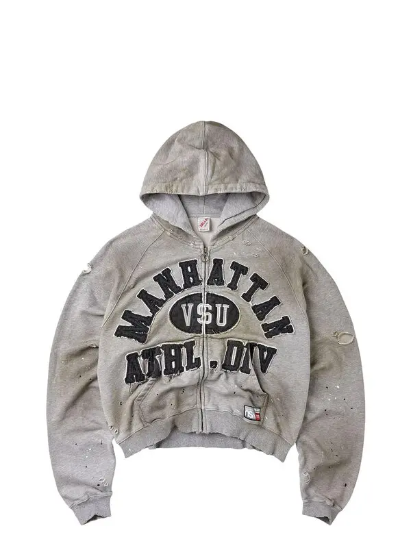 VALE FOREVER Manhattan Zip Up - Grey