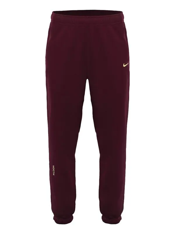 Nike X Nocta Fleece Cs Sweatpant Ec 'dark Beetroot - Red
