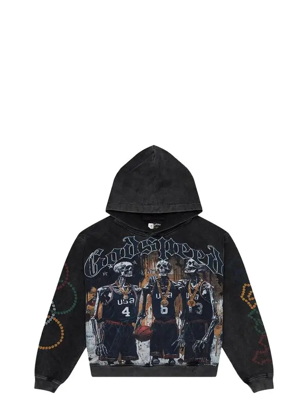 GODSPEED Dream Team Hoodie Wash - Black