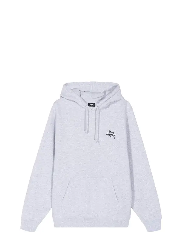 StÜssy Basic Hoodie 'ash Heather - Grey